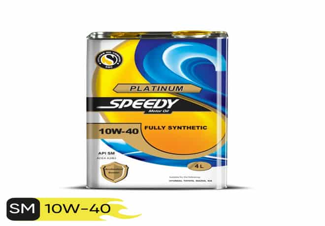روغن موتور اسپیدی مدل پلاتینیوم 10W40 SM حجم 4 لیتر | فروشگاه آنلاین چندمنظوره